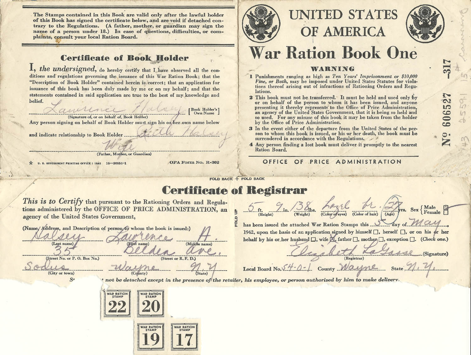 WWII Ration Books – Dick's Genealogy & History Corner